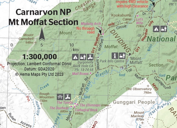 Outback Queensland Map – Hema Maps Online Shop