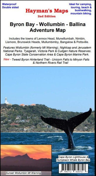 Byron Bay – Wollumbin – Ballina Adventure Map – Hema Maps Online Shop