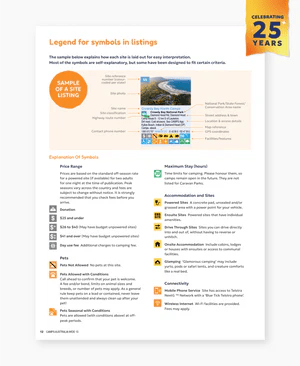 Camps 13 Easy to Read, Campsite photos and larger maps (B4) – Hema Maps Online Shop