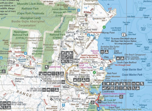 Cape York Map