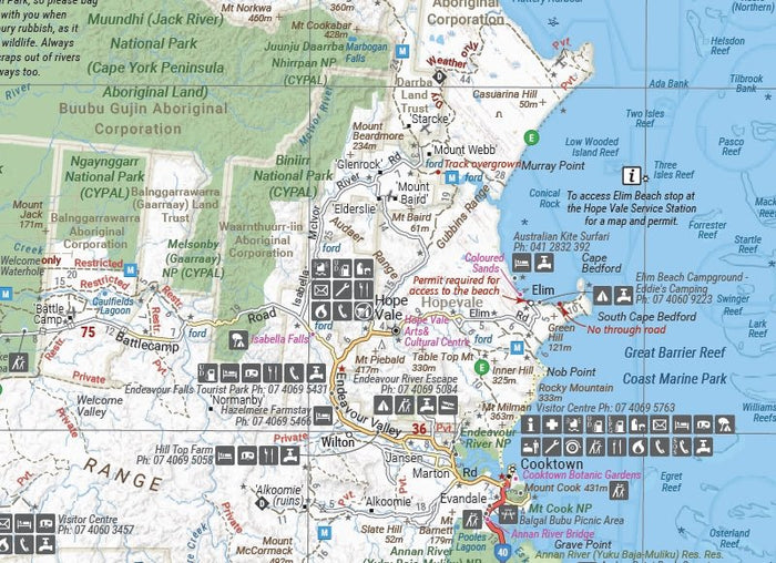 Cape York Map