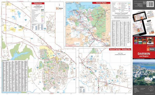 Darwin & Region Map – Hema Maps Online Shop