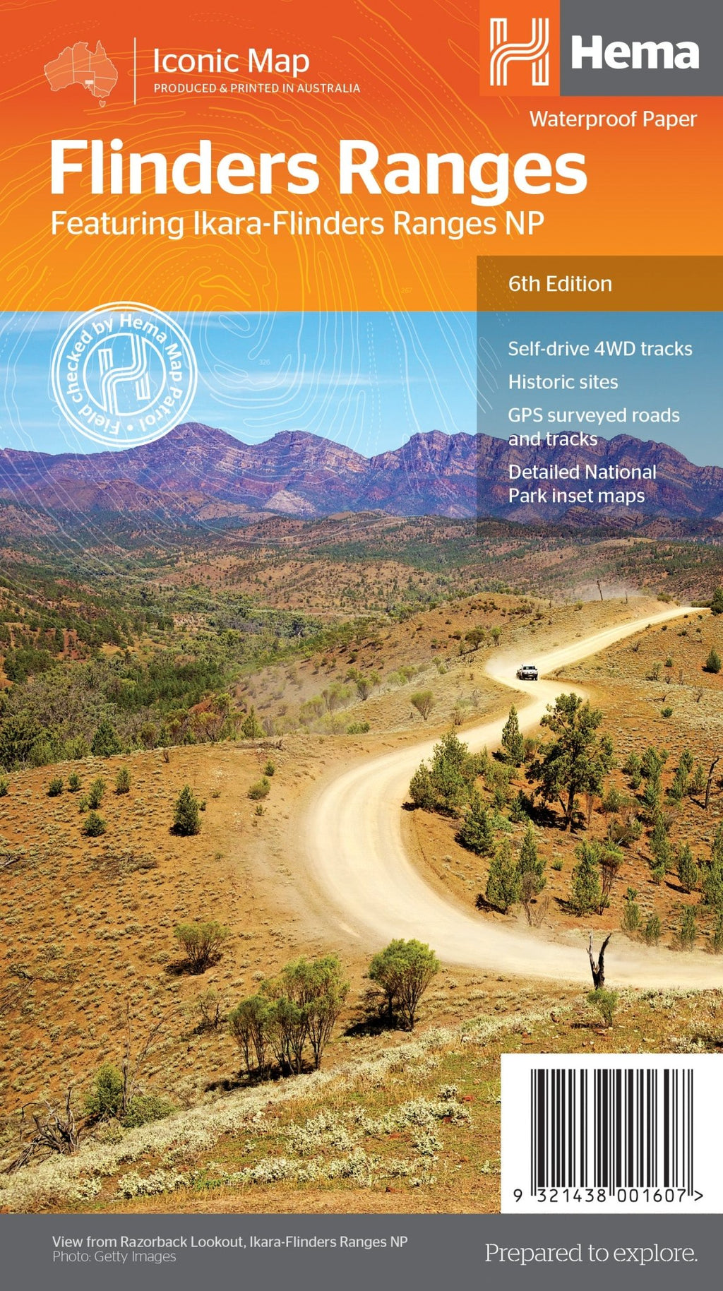 Flinders Ranges Map – Hema Maps Online Shop