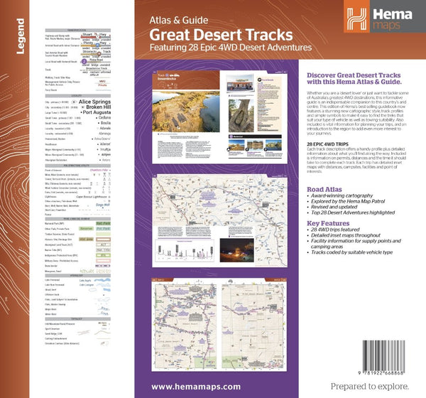 Great Desert Tracks Atlas & Guide – Hema Maps Online Shop