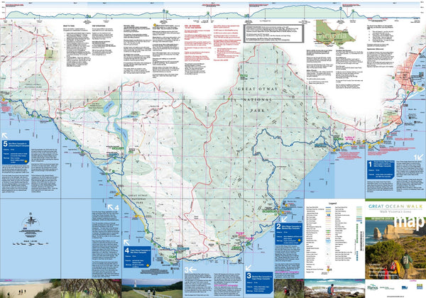 Great Ocean Walk Map – Hema Maps