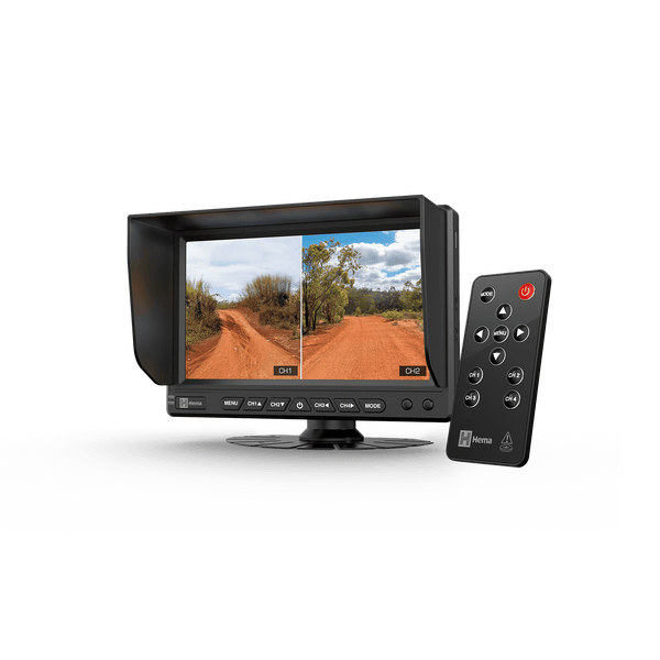Hema HM-MNT AHD Quad Display Touchscreen Reversing Monitor – Hema Maps Online Shop