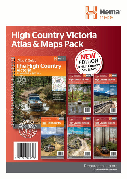 High Country Victoria Atlas & Maps Pack – Hema Maps Online Shop