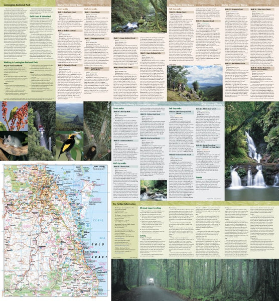 Lamington National Park Map – Hema Maps Online Shop