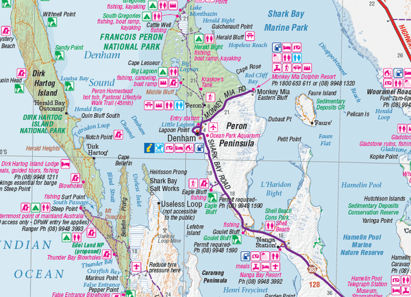 Mid West Western Australia Map – Hema Maps