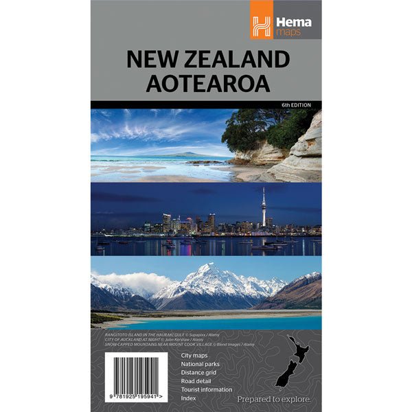 New Zealand Aotearoa Map – Hema Maps Online Shop