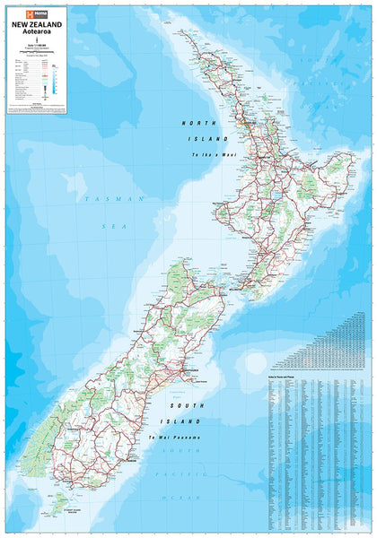 New Zealand Aotearoa Map – Hema Maps