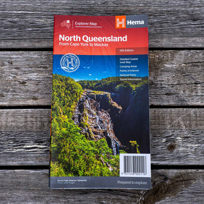 North Queensland Map – Hema Maps