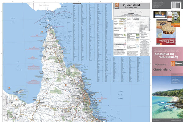 Queensland Handy Map – Hema Maps Online Shop