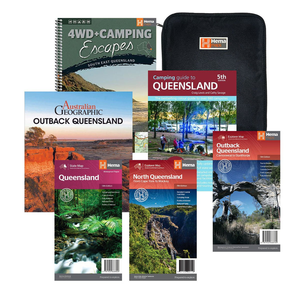 Queensland Ultimate Adventure Pack – Hema Maps Online Shop