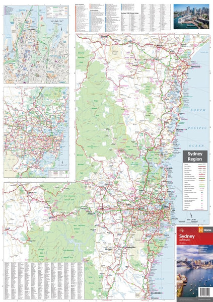 Sydney & Region Map – Hema Maps Online Shop