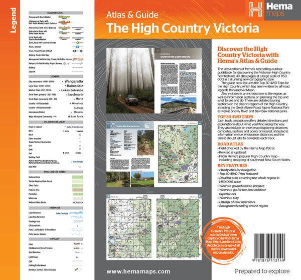 The Victorian High Country Atlas & Guide – Hema Maps Online Shop