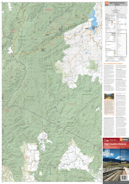 The Victorian High Country - North Eastern Map – Hema Maps Online Shop