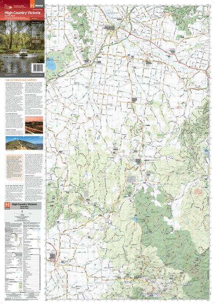 The Victorian High Country - North Western Map – Hema Maps Online Shop