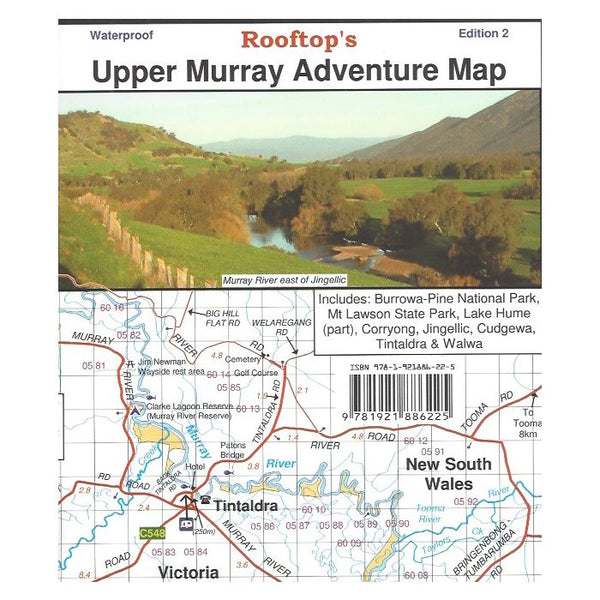 Upper Murray Adventure Map – Hema Maps Online Shop