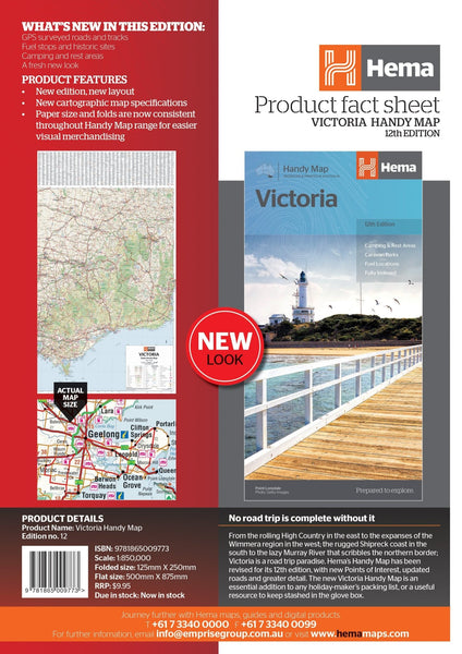 Victoria Handy Map – Hema Maps Online Shop