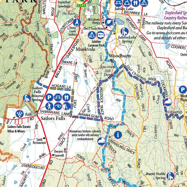 Wombat State Forest 4WD Map – Hema Maps Online Shop
