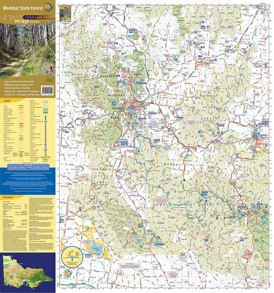 Wombat State Forest 4WD Map – Hema Maps